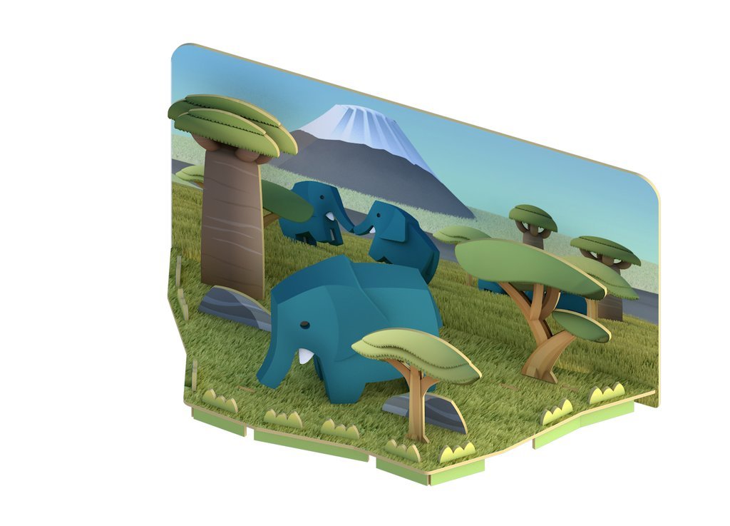 Half Toys: Half Animals - Elephant | Board Game | at Mighty Ape NZ