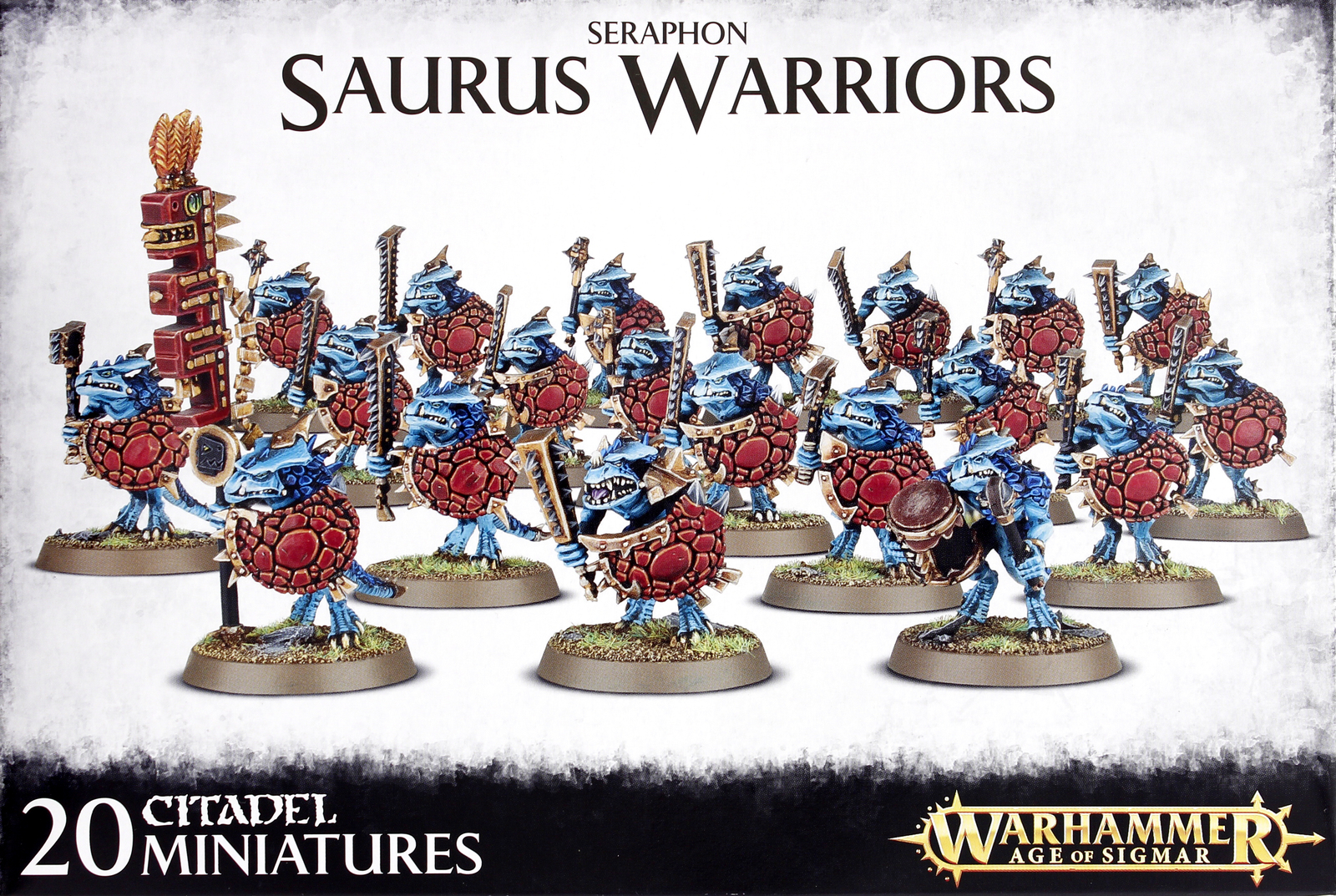 Warhammer Seraphon Saurus Warriors | at Mighty Ape Australia