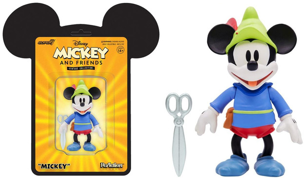 Mickey Mouse (Brave Little Tailor) - ReAction Figure | at Mighty Ape NZ