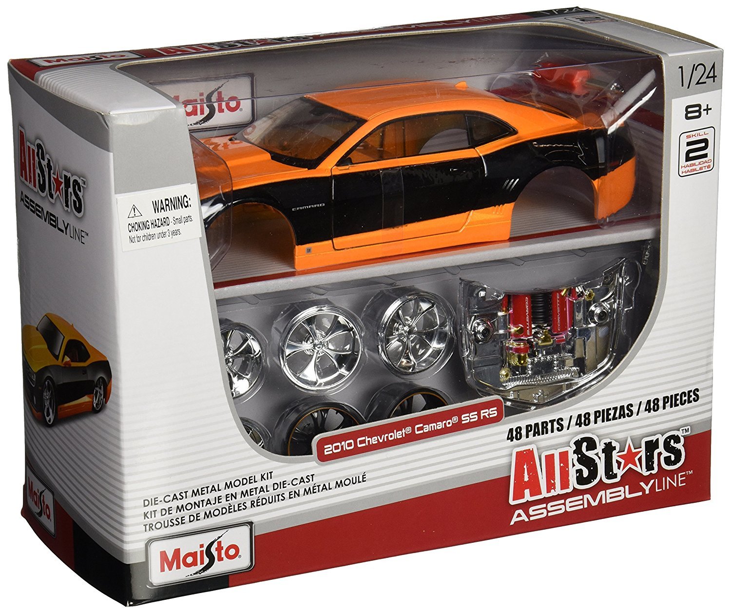 Buy Chevrolet Camaro SS RS (2010) - 1/24 Diecast Model Kit at Mighty Ape NZ