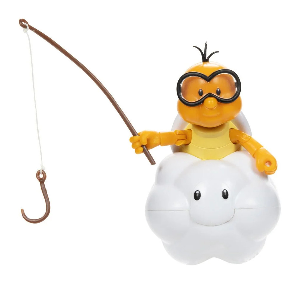 Buy Super Mario: Fishing Lakitu - Basic Figure at Mighty Ape NZ