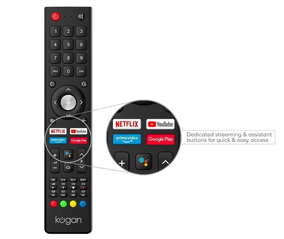 Kogan: 65" LED 4K Smart Android TV | at Mighty Ape NZ