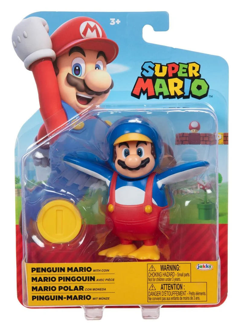 Buy Super Mario: Penguin Mario - Basic Figure at Mighty Ape NZ