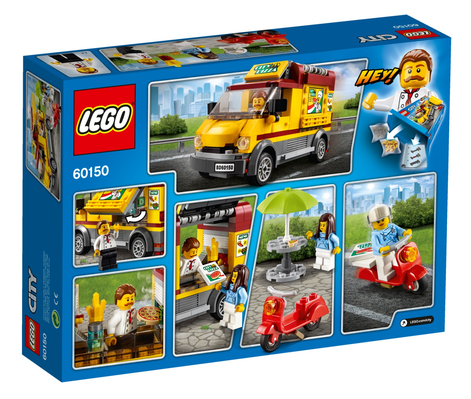 Buy LEGO City: Pizza Van (60150) at Mighty Ape NZ
