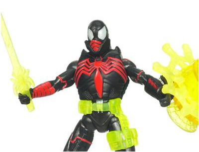 Buy Spider-Man - Sword Attack Black Costume Spider-Man Action Figure at ...