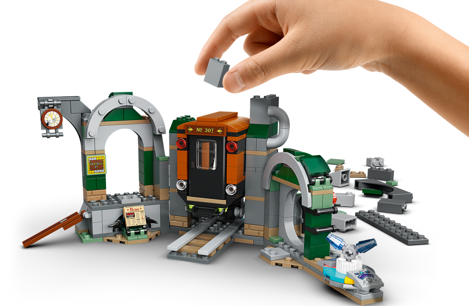 Buy LEGO Hidden Side - Newbury Subway at Mighty Ape NZ