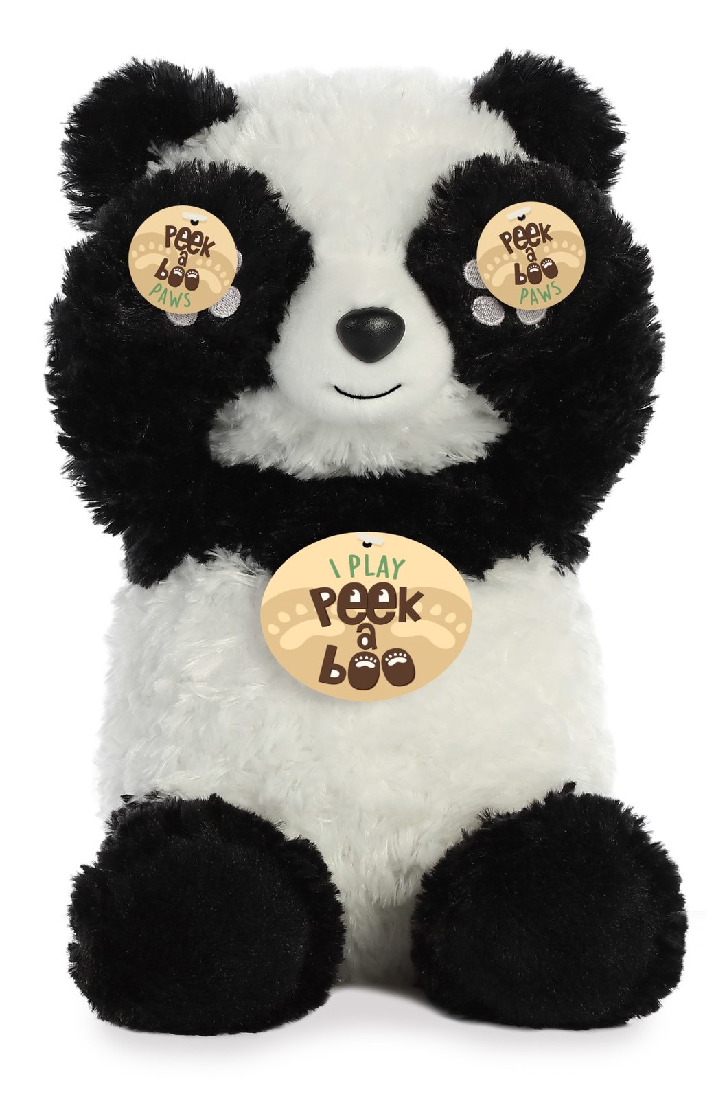 Buy Peek A Boo Plush - Panda at Mighty Ape NZ