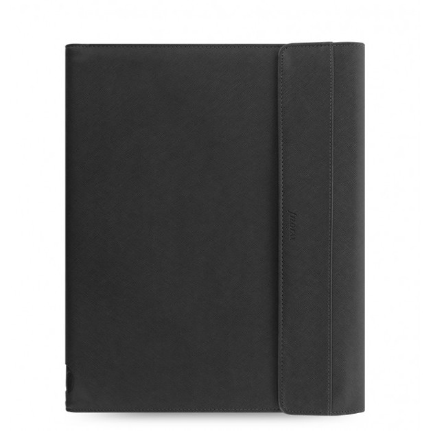 Filofax Saffiano Wrap X-Large Folio Tablet Cover - Black | at Mighty Ape NZ