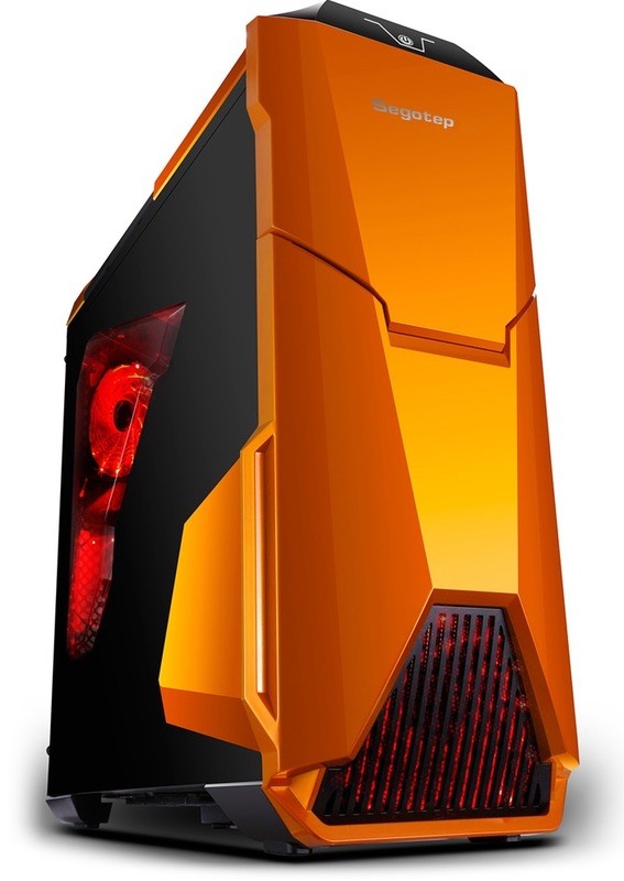 Segotep: Warship EVO Full ATX Mid Tower Case - Orange/Black | at Mighty ...
