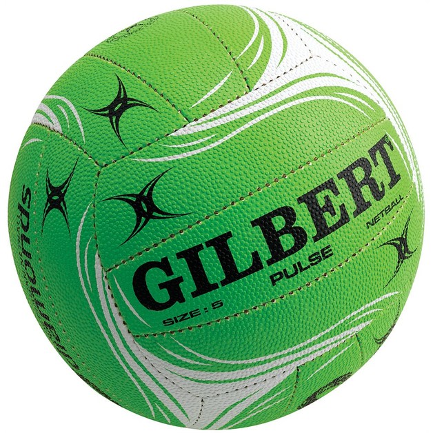 Buy Gilbert Pulse Netball-Green (Size 5) at Mighty Ape NZ