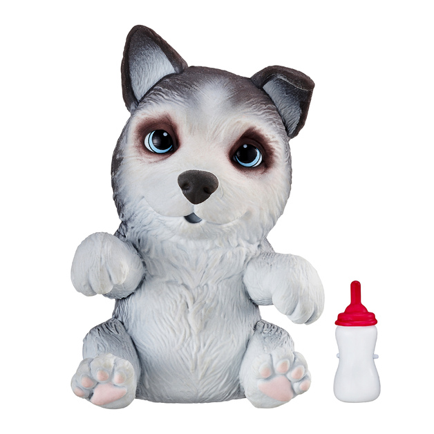 Buy OMG Pets: Soft Interactive Puppy - Huskles at Mighty Ape Australia