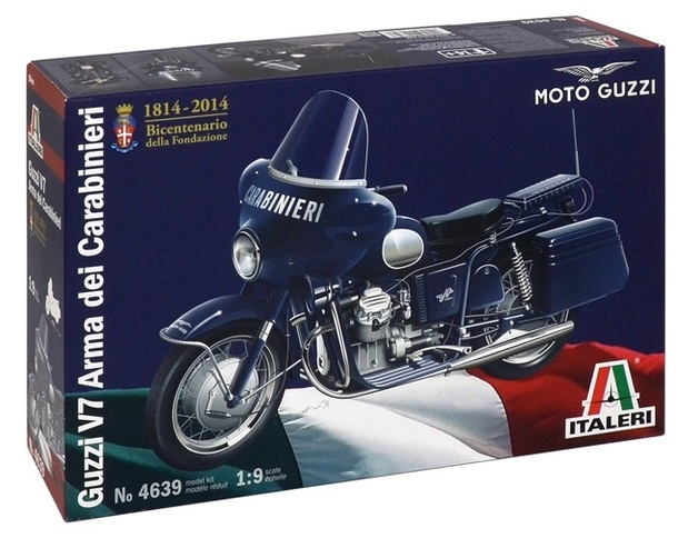 1:6 Guzzi V7 Arma Dei Carabinieri - Model Kit | at Mighty Ape NZ