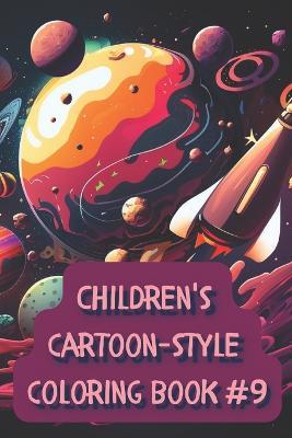 Children's cartoon-style coloring book #9 | Zaharjin Book | Buy Now ...