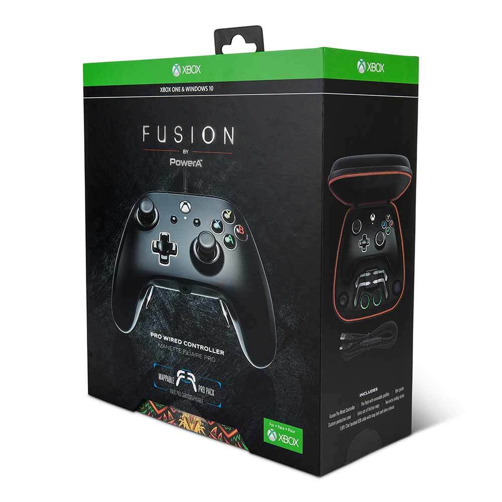PowerA Fusion Pro Wired Controller for Xbox One - Black | Xbox One ...