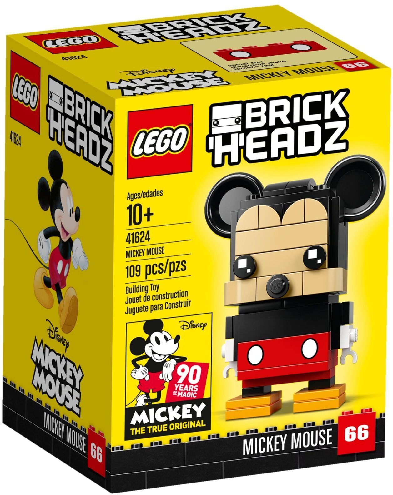 Buy LEGO Brickheadz: Mickey Mouse (41624) at Mighty Ape Australia