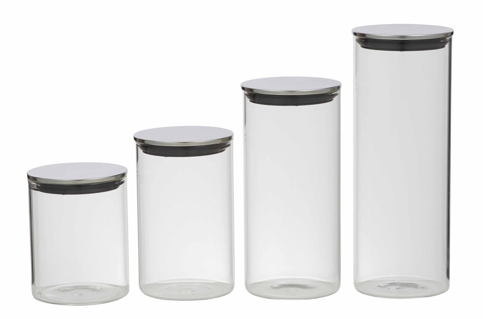 Davis & Waddell: Glass Canister Set | at Mighty Ape NZ