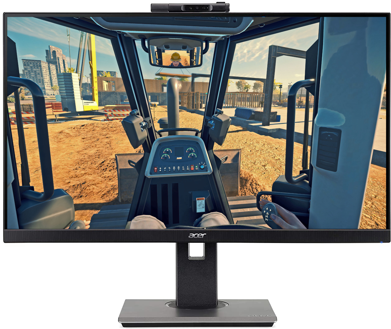 27" Acer Monitor with Built-in Webcam | at Mighty Ape NZ