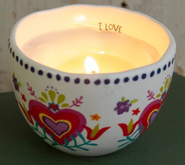 Natural Life: Secret Message Candle - I Love You | at Mighty Ape NZ