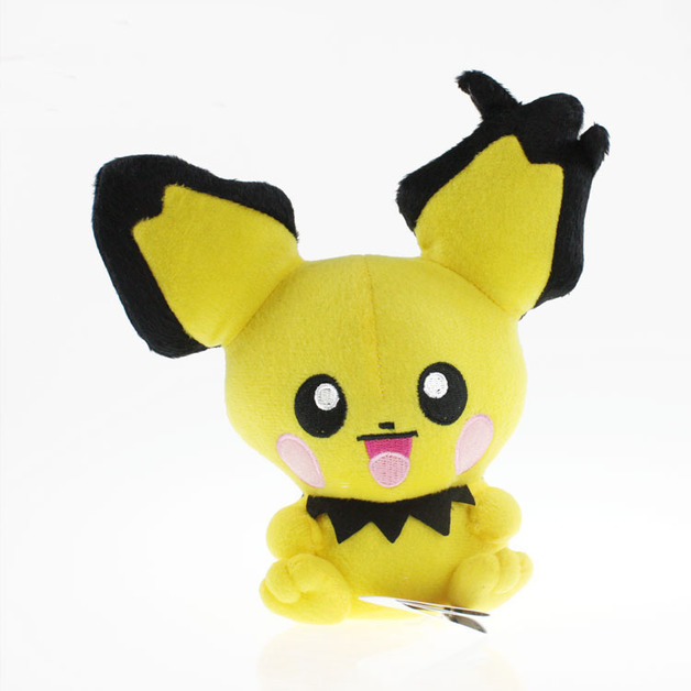 Buy XY Pokémon 20cm Plush - Pichu at Mighty Ape NZ