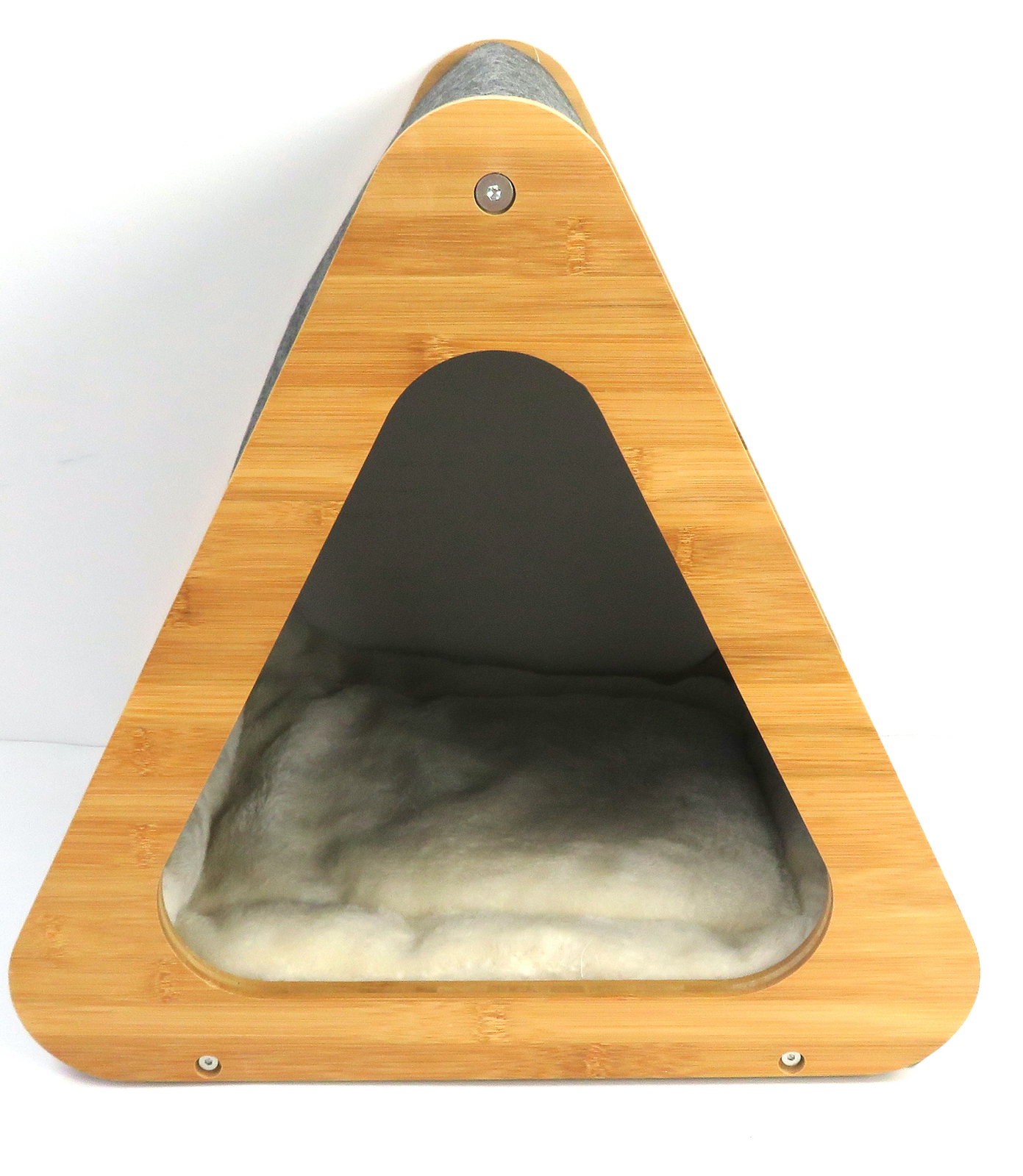 Buy Bamboo Triangle Cat Bed and Enclosure at Mighty Ape NZ