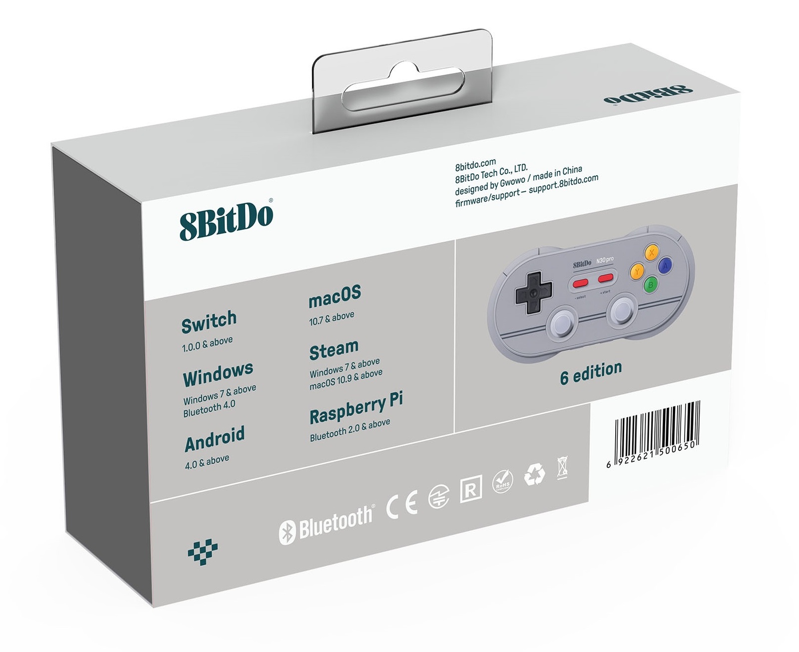 8Bitdo N30 Pro 2 Bluetooth Gamepad (6 Edition) | | Buy Now | at Mighty ...
