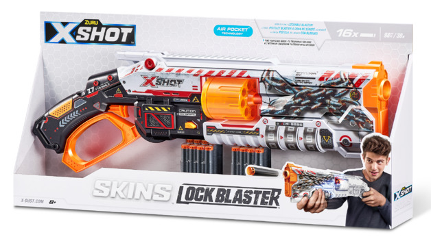 Buy X-Shot: Skins - Lock Blaster at Mighty Ape NZ