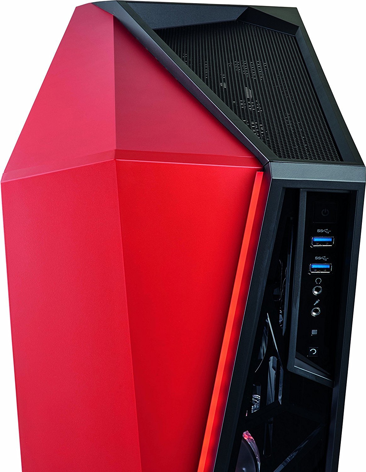 Carbide SPEC-Omega Mid-Tower Tempered Glass Gaming Case | at Mighty Ape NZ