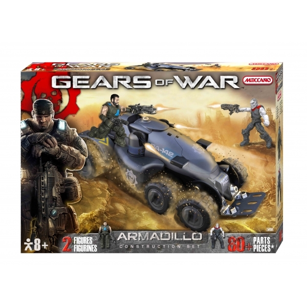 Meccano Gears of War C.O.G Armadillo APC Images at Mighty Ape Australia