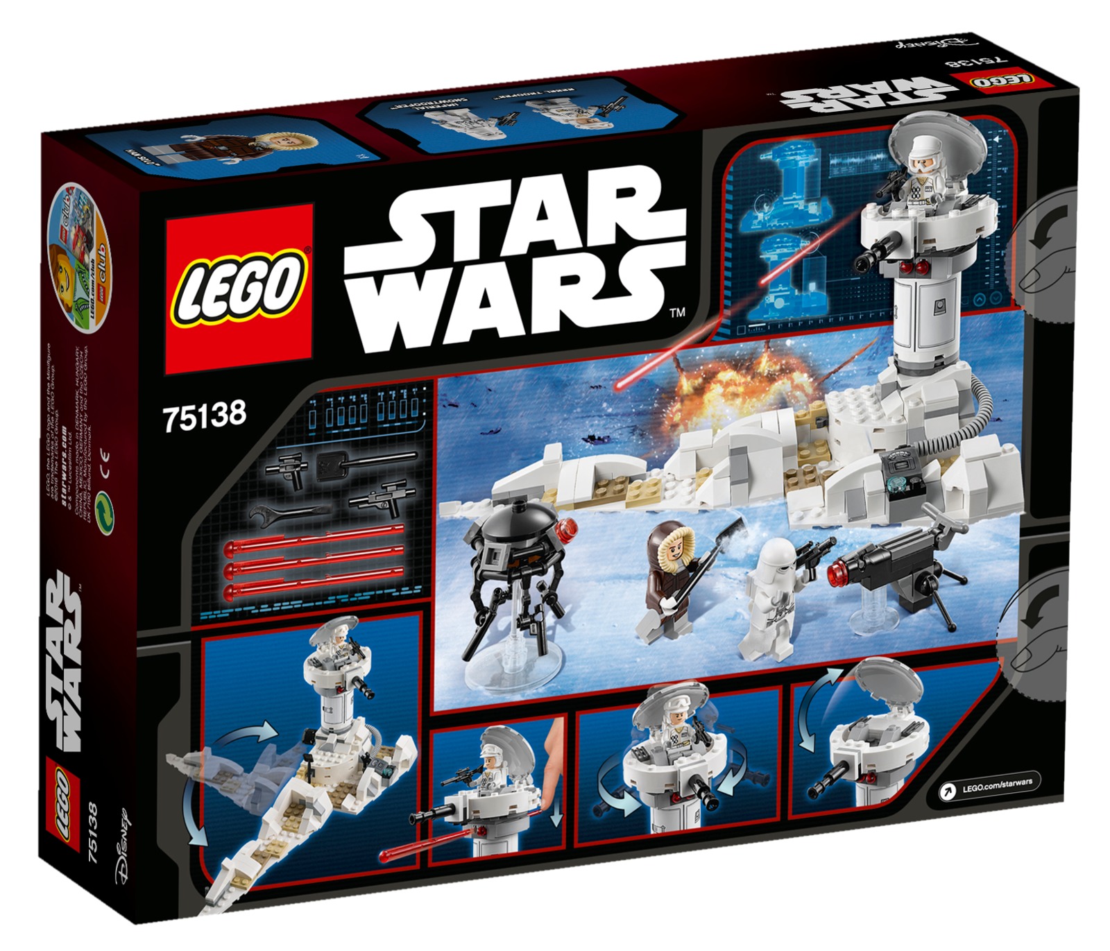 Buy LEGO Star Wars - Hoth Attack (75138) at Mighty Ape NZ