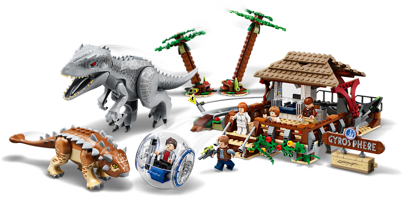 LEGO Jurassic World - Indominus Rex vs. Ankylosaurus | Toy | at Mighty Ape Australia