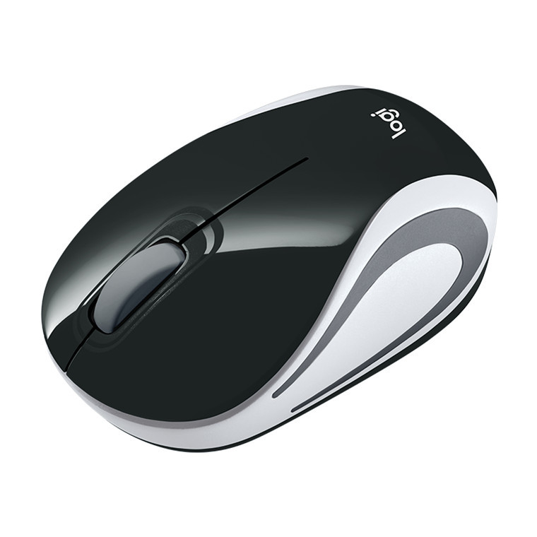 Logitech M187 Wireless Mini Mouse (Black) | at Mighty Ape Australia