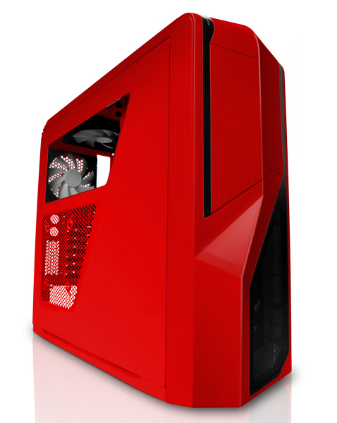 NZXT Phantom 410 Crafted Mid Tower Case (Red) | at Mighty Ape NZ