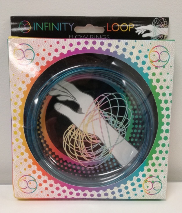 Buy Infinity Loop Flow Ring - Blue at Mighty Ape NZ
