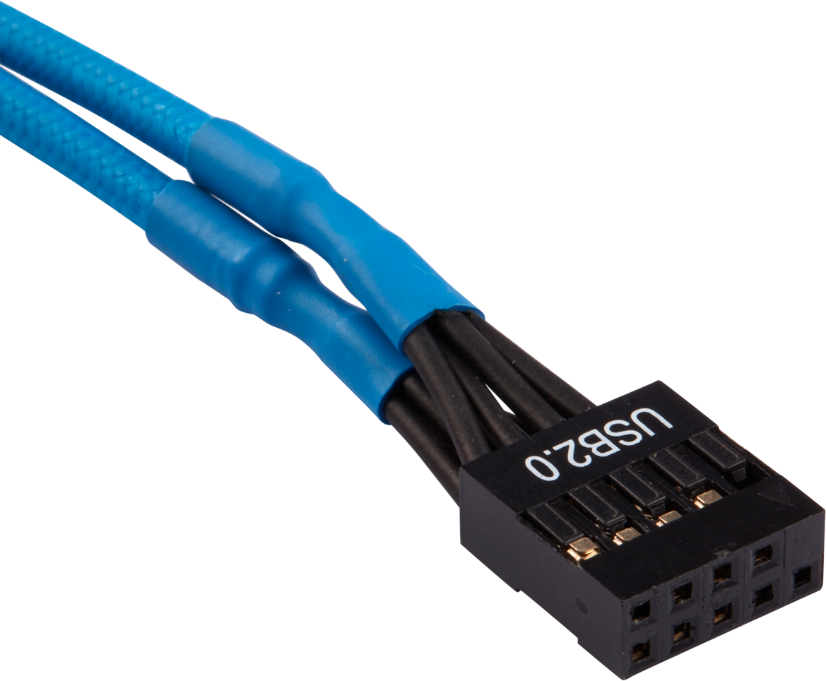 CORSAIR Premium Sleeved Front Panel Extension Kit | at Mighty Ape NZ