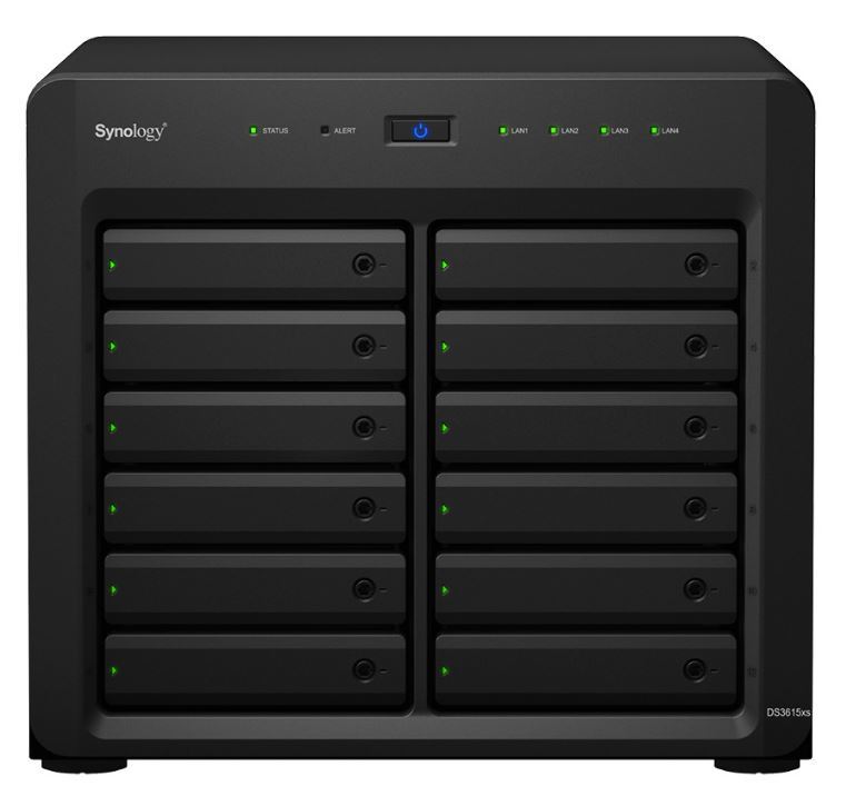 Synology DiskStation DS3615XS 12 Bay NAS Storage Box | at Mighty Ape NZ