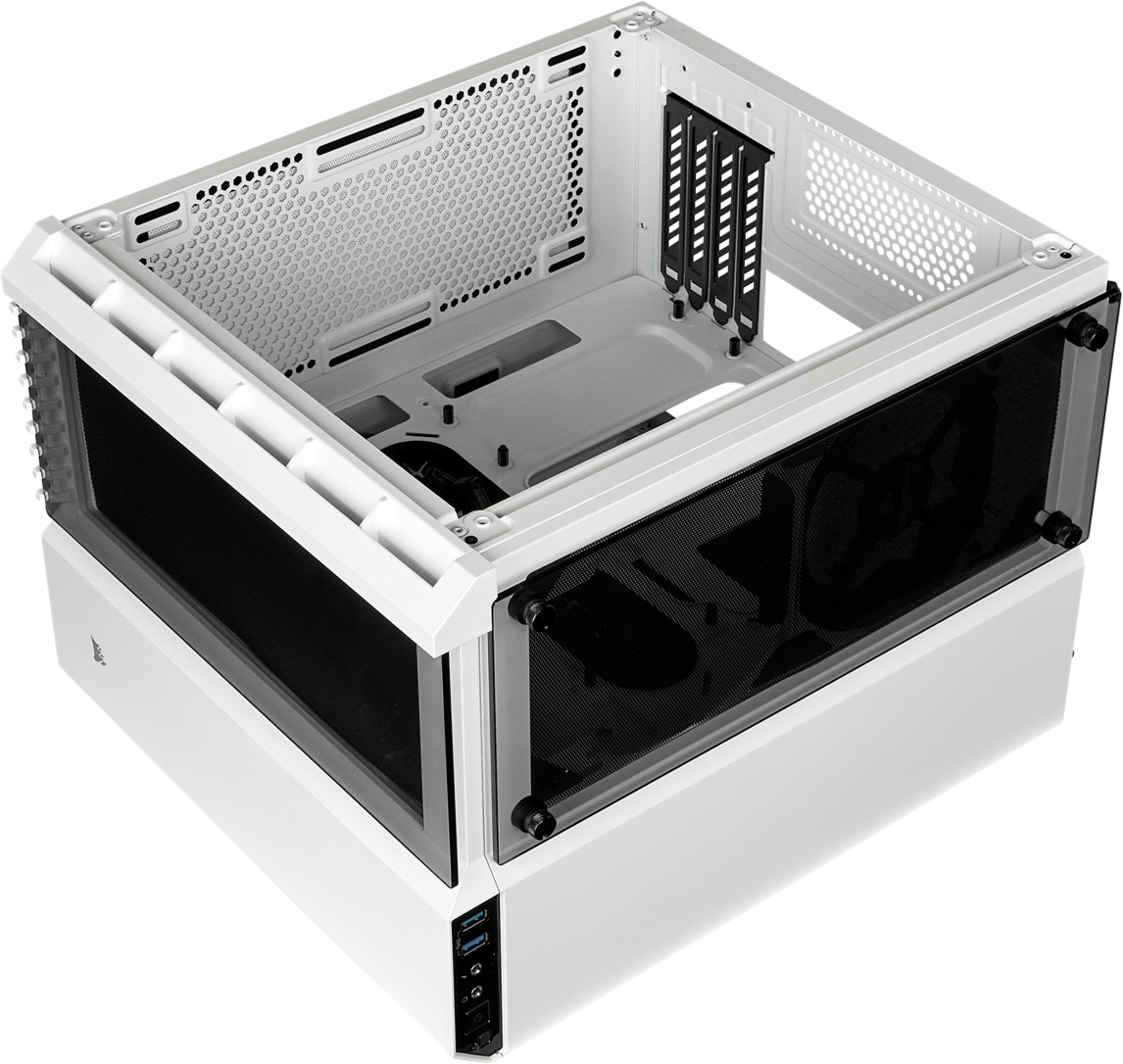 CORSAIR Crystal Series 280X Tempered Glass Micro ATX Case | at Mighty ...