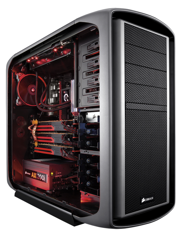 Corsair Graphite 600T Silver Mid Tower Case | at Mighty Ape NZ