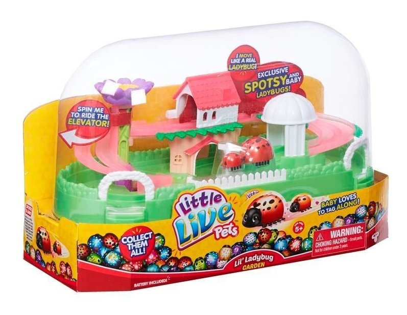 Buy Little Live Pets: Lil' Ladybug - Garden Playset at Mighty Ape NZ