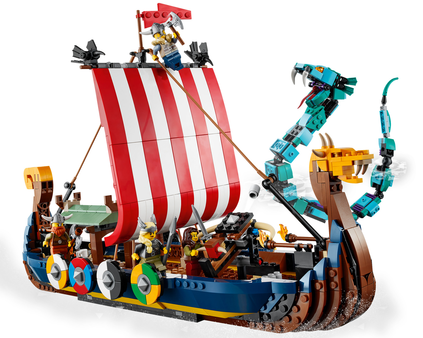 Buy LEGO Creator - Viking Ship & the Midgard Serpent at Mighty Ape ...
