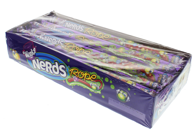 Wonka Nerds Rope 25g x 24 | at Mighty Ape NZ