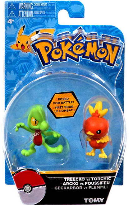 Buy Treecko vs. Torchic - Figure 2-Pack at Mighty Ape Australia