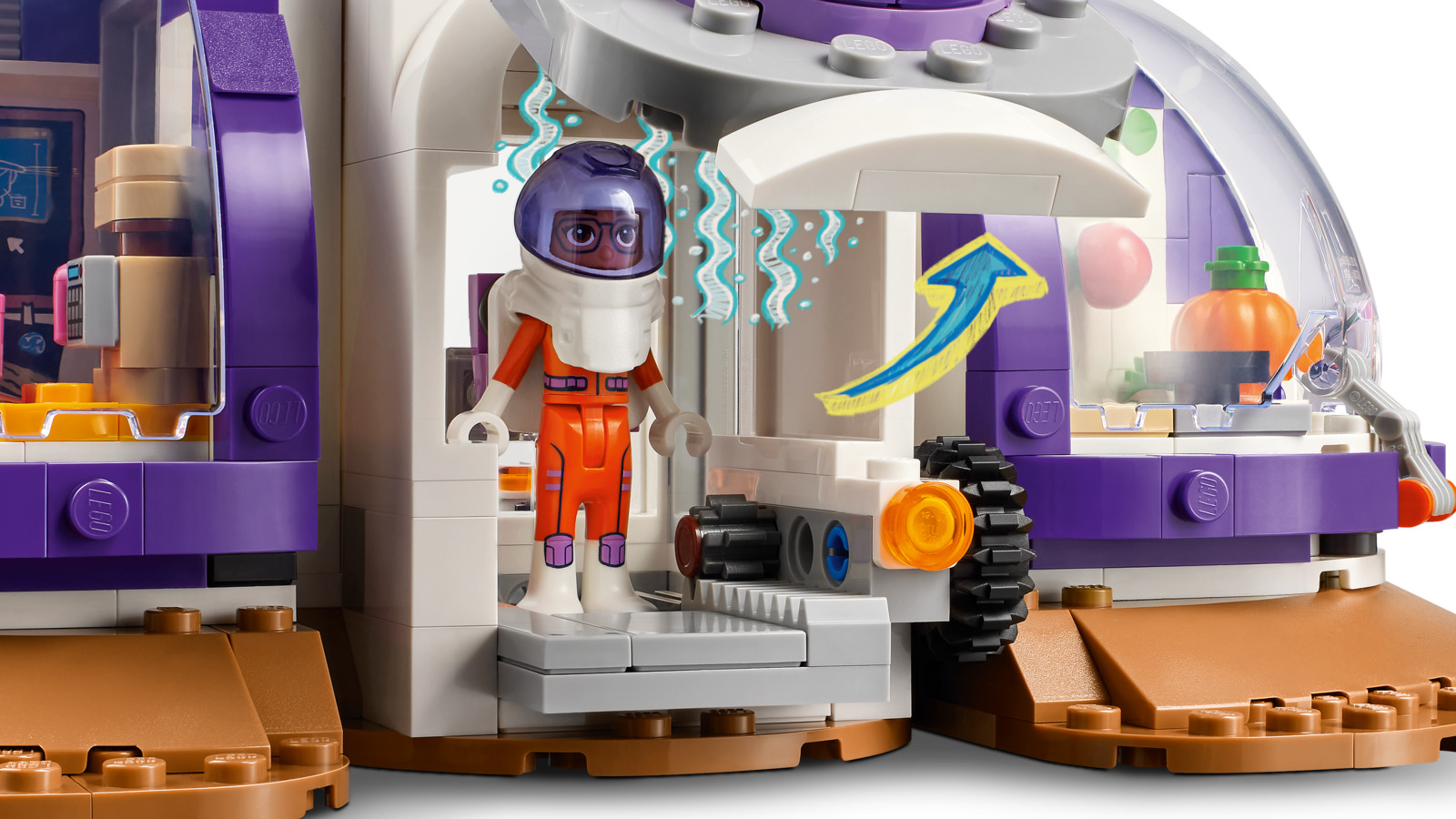 Buy Lego Friends Mars Space Base And Rocket At Mighty Ape Nz