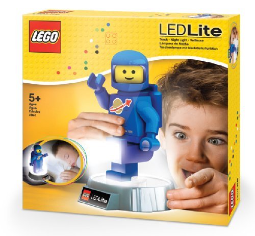 LEGO Movie Spaceman Nightlight Torch - Blue | at Mighty Ape NZ