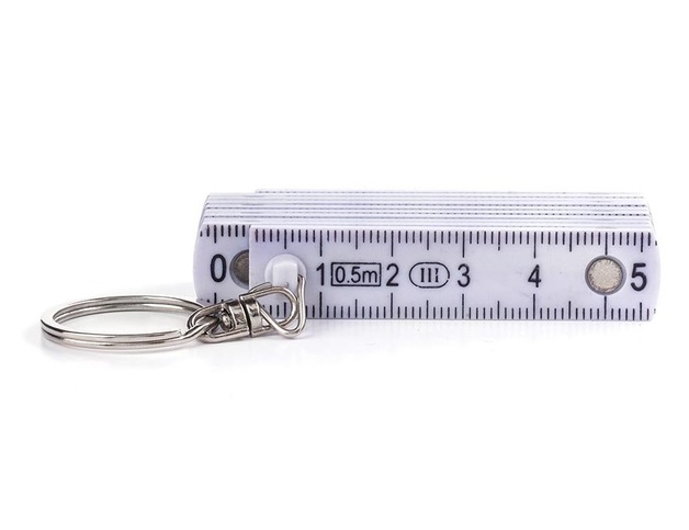 Mini Folding Ruler Keychain | at Mighty Ape NZ