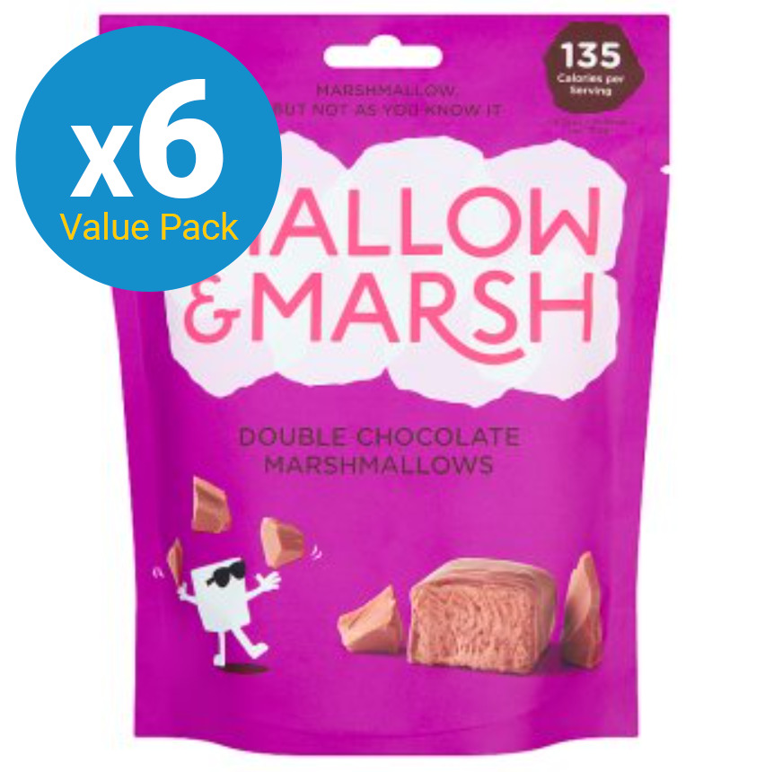 Mallow & Marsh: Double Chocolate Marshmallows - 100g (Pack of 6) | at ...