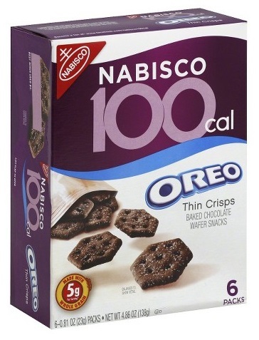 Oreo: 100 Calorie Thin Crisps - Chocolate (138g) | at Mighty Ape NZ