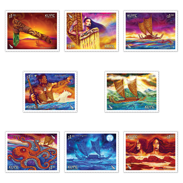 Kupe: The Great Navigator - Sheetlet of Mint Stamps | at Mighty Ape NZ