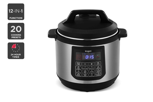 Buy Kogan 8L 12-in-1 Multifunction Pressure Cooker at Mighty Ape NZ
