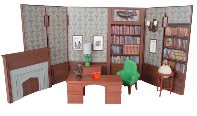 Batman 66: Wayne Manor Library - 6" Display Set | at Mighty Ape NZ