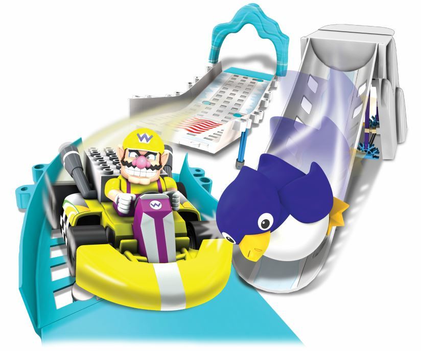 K'NEX Mario Kart - Wario Penguin Jump Building Set Images at Mighty Ape NZ